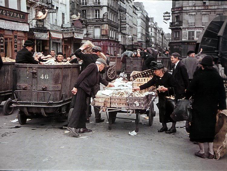 France During the German Occupation: 54 Amazing Color Photographs That ...