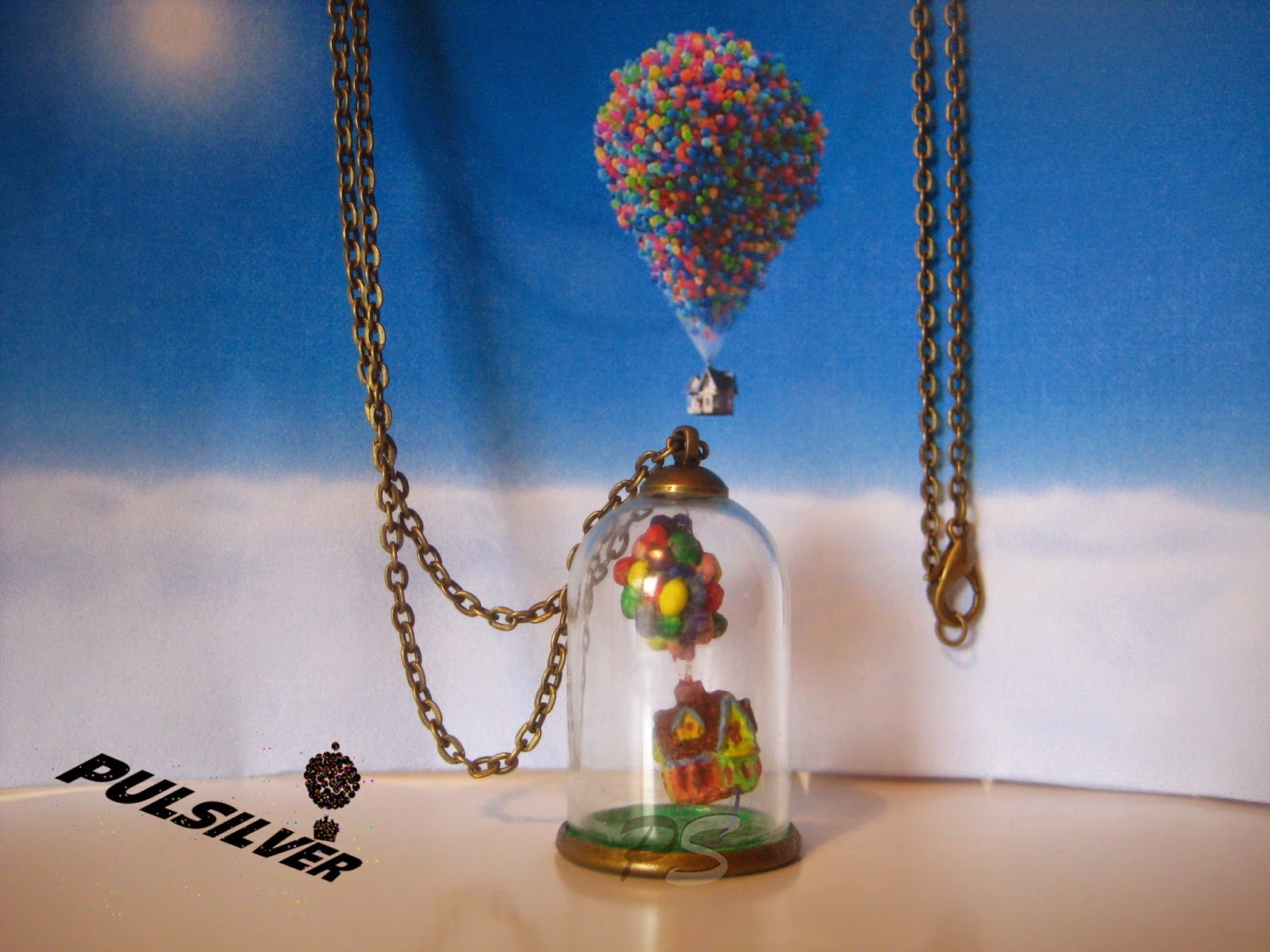 Pulsilver: Cúpula Casa de UP con globos - UP