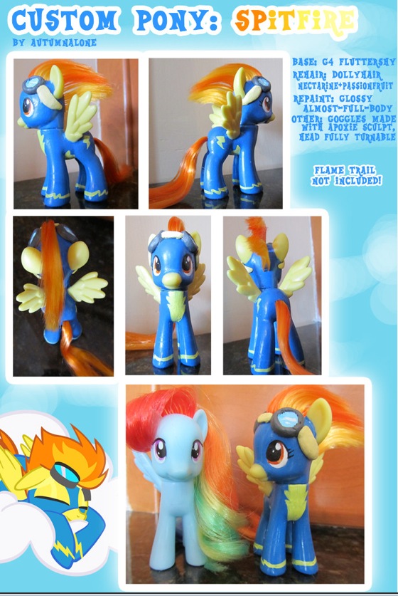 Equestria Daily - MLP Stuff!: Custom Spitfire