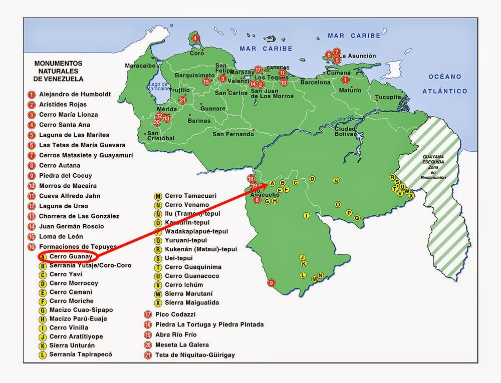 Cerro Guanay: Un Poco mas sobre el Cerro Guanay