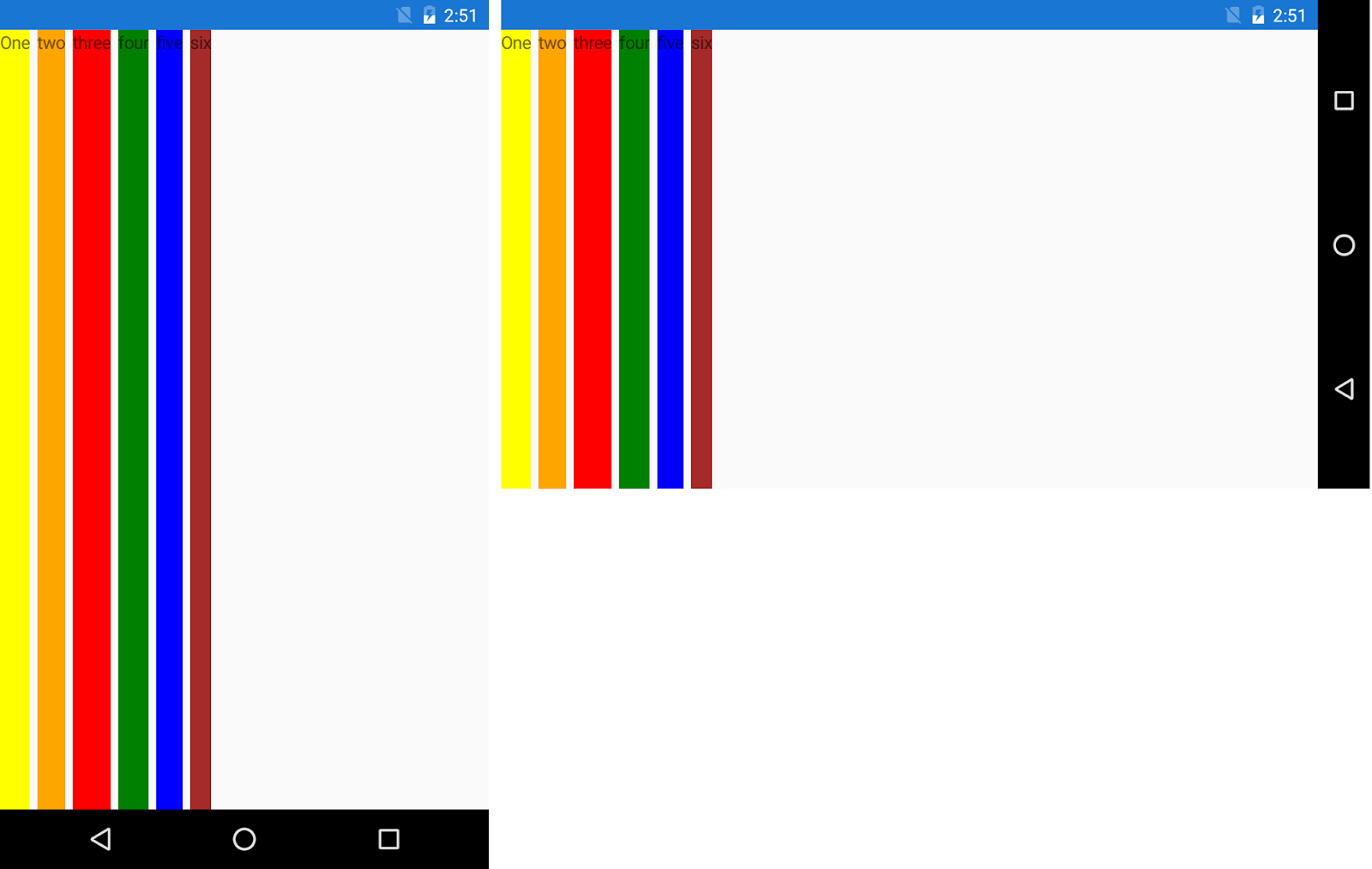 Memory dump: Xamarin StackLayout Options