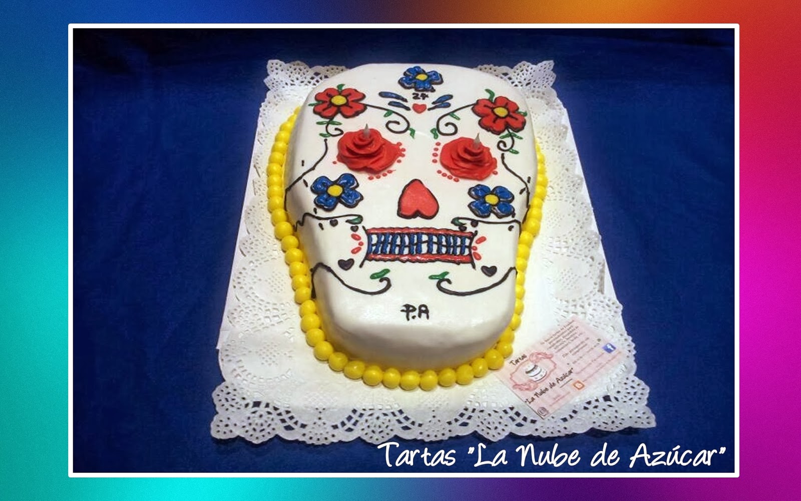 Confitería Keiryn: Tarta Catrina (Calavera Mexicana)