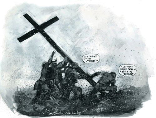 Cutting Through The Crap: Christian Soldiers