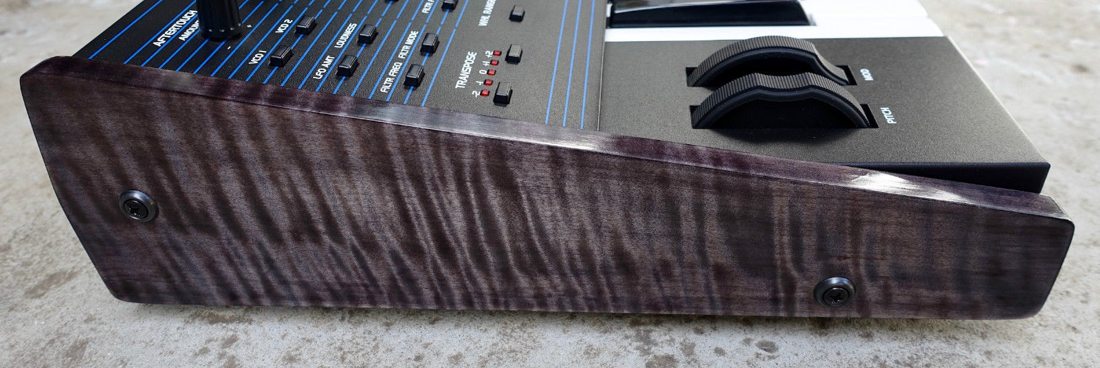 MATRIXSYNTH: Dave Smith Oberheim OB-6 SN 00125 w/ Custom Wood Side Panels