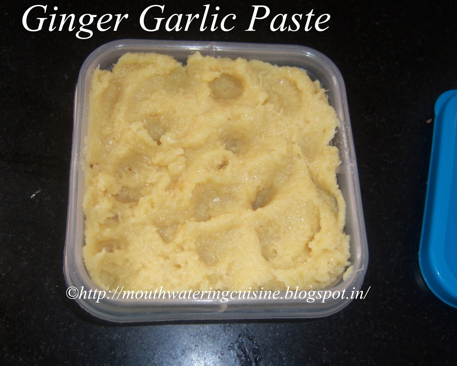 Ginger Garlic Paste -- How to make Ginger Garlic Paste -- Home Made ...
