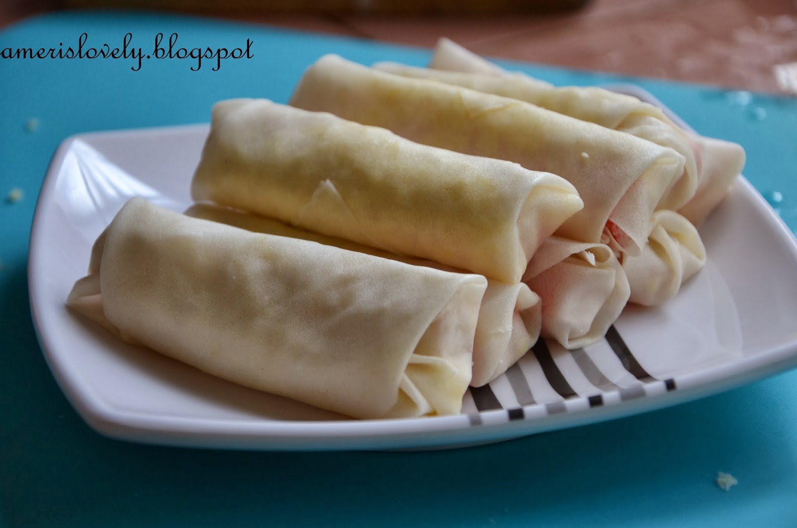Eatlovetravel Lifestyle Amerislovely Resepi Crab Cheese Popia