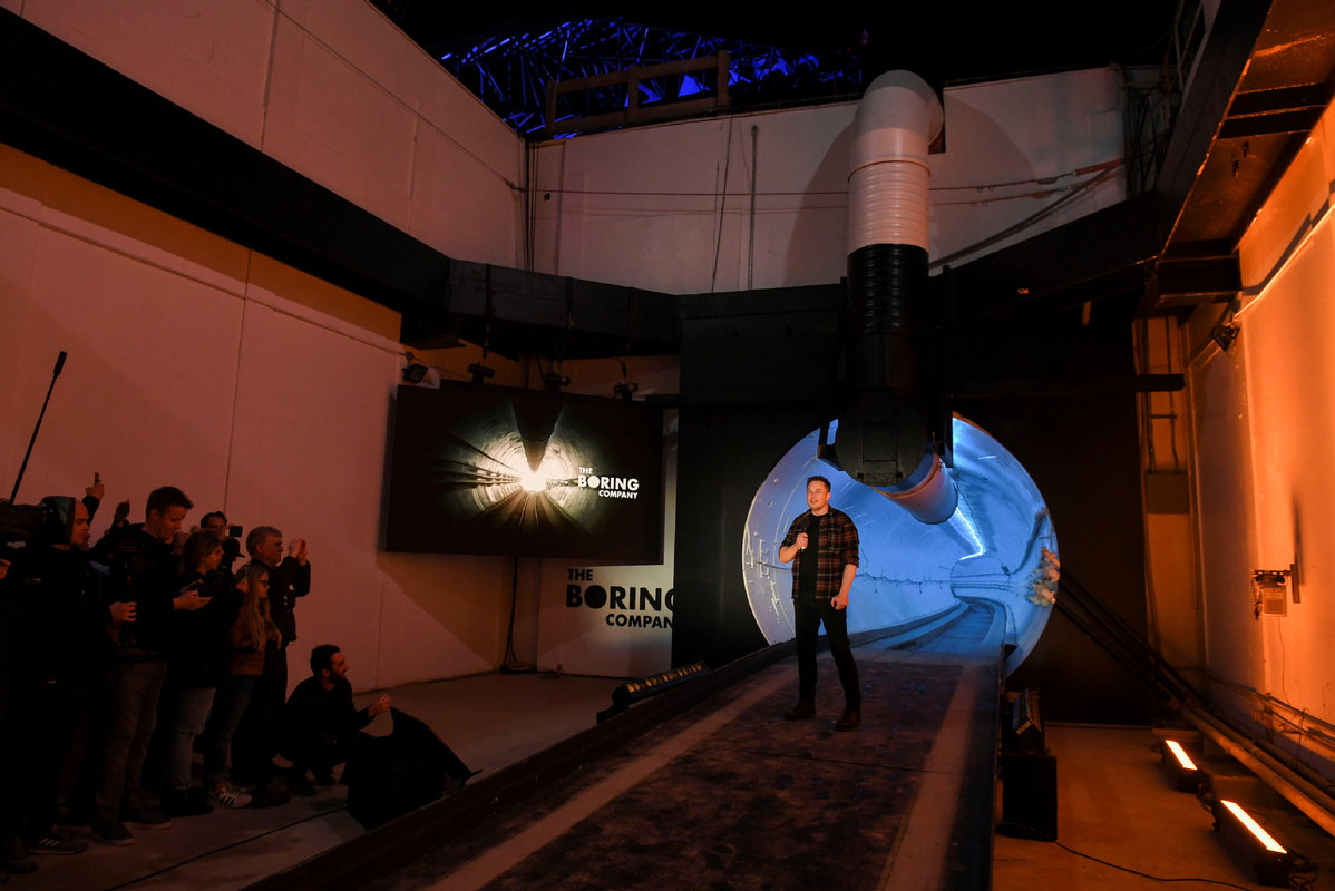 Elon Musk Unveils His First Los Angeles-Area Tunnel - Brand Icon Image ...