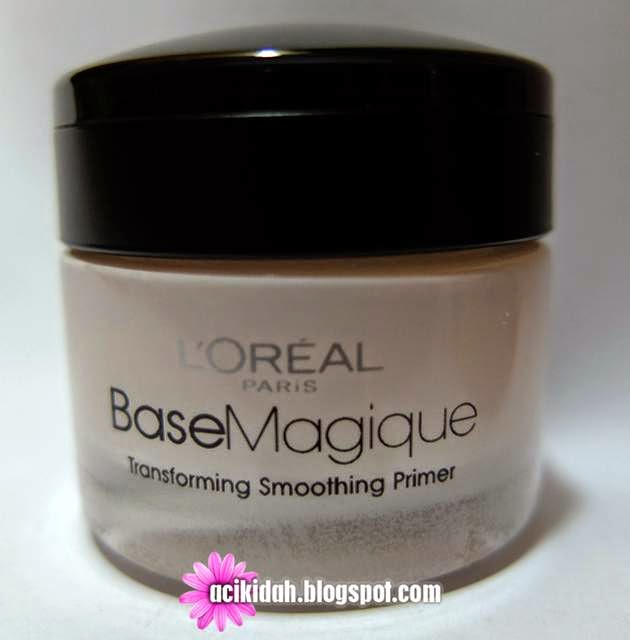 Ulasan L'oreal Paris Base Magique Transforming Smoothing Primer.