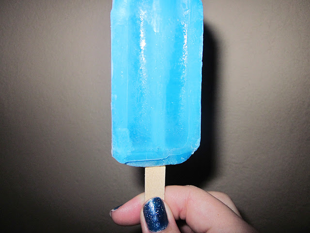 Laura's blog: My ColorFul Dreams: blue ice-lolly!