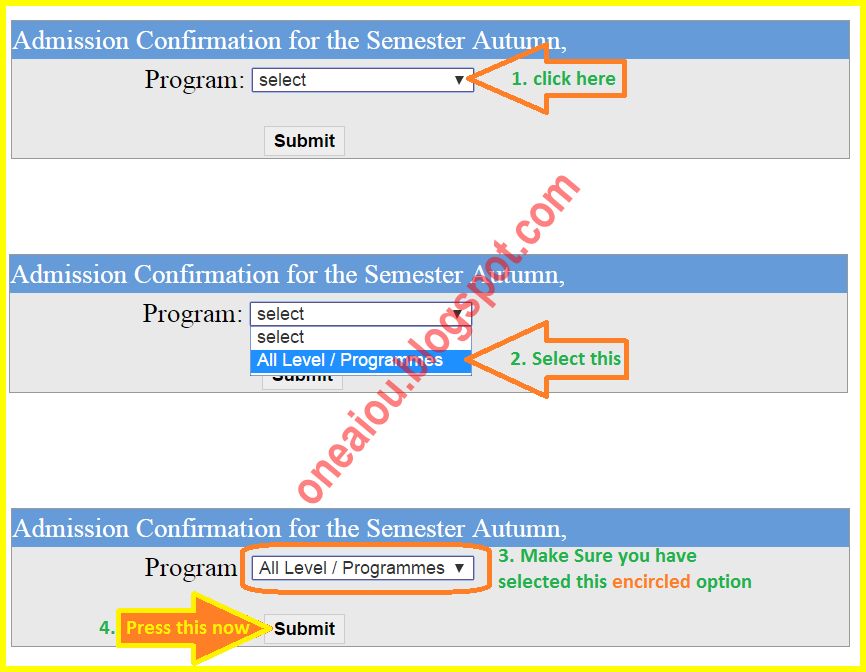 AIOU - Allama Iqbal Open University admissions exam result and tutors ...