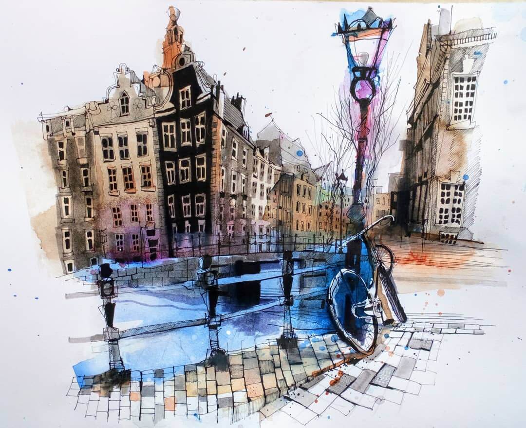 Design Stack: A Blog about Art, Design and Architecture: Urban Sketches ...