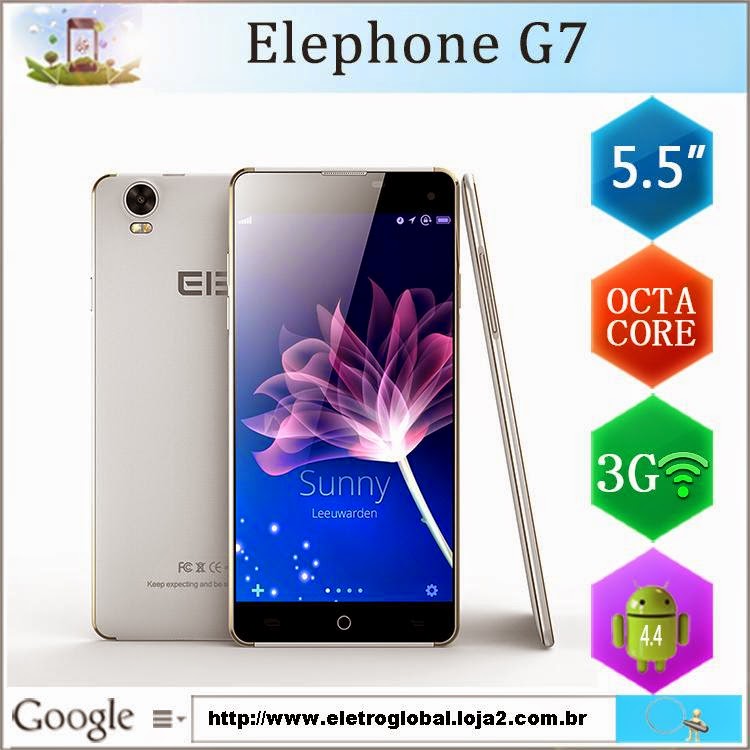 LOJA ELETRO GLOBAL: NOVO ELEPHONE SLIM TELA 5.5 HD OCTA CORE CAMERA 8MP ...