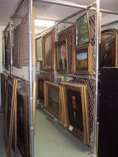 Inside the Conservator's Studio: Storage for Framed Items Need to ...