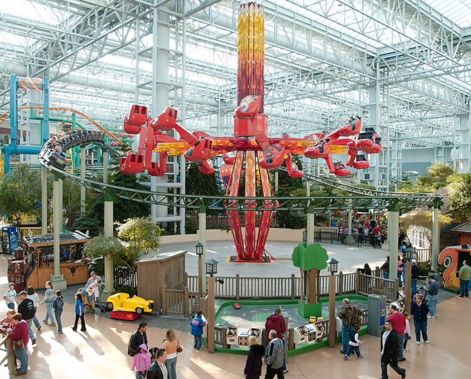 Nickelodeon Universe Rides