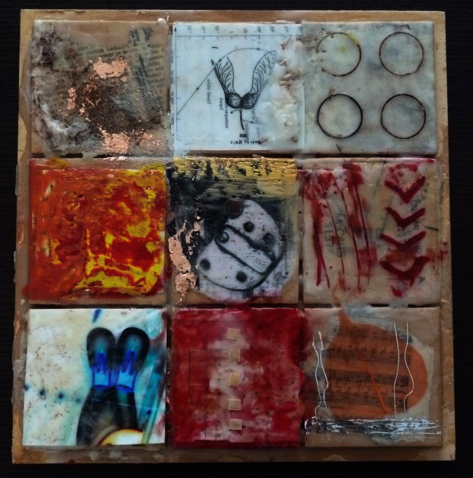 Encaustic Board at Samantha Wendt blog