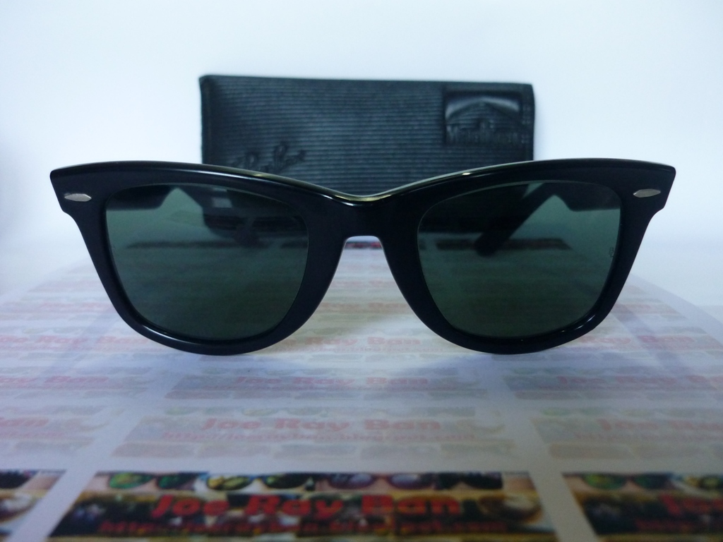 Ray Ban Wayfarer Ebony Black 5022 G15 Softcase MARLBORO[SOLD] ~ Joe Ray Ban