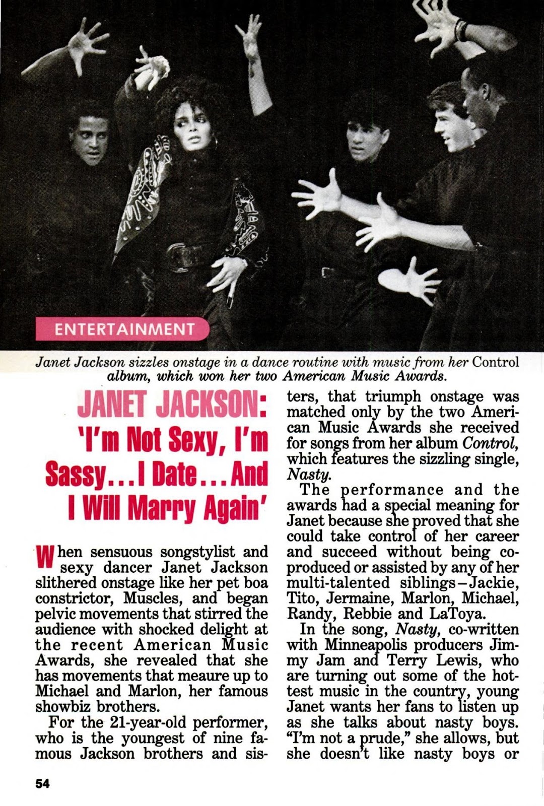 Top Of The Pop Culture 80s: Janet Jackson Jet Magazine March 1987