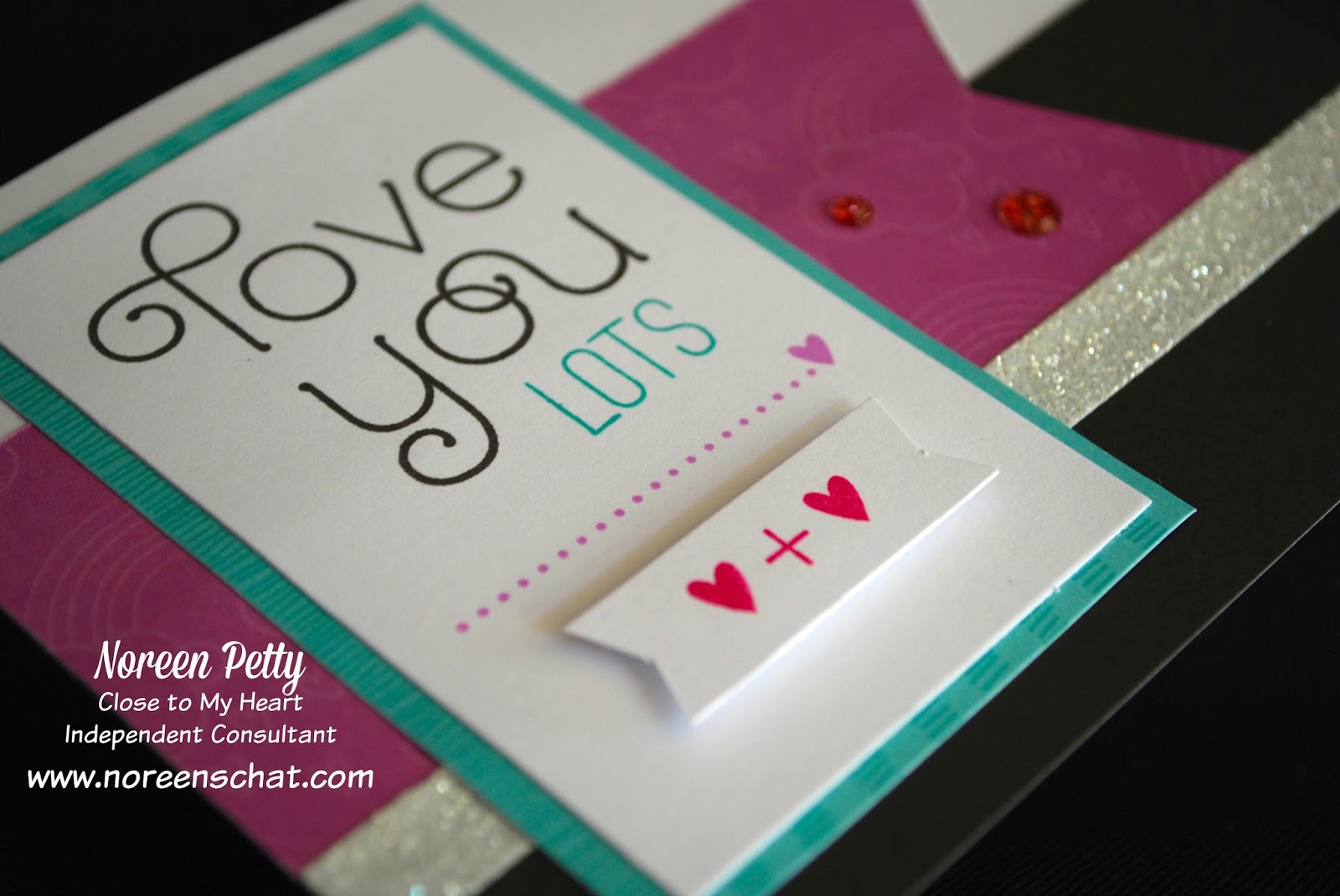 Noreen's Scrap N Chat: CTMH Little Dreamer Love You Card