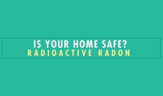 Is Your Home Safe? Radioactive Radon #infographic - Visualistan