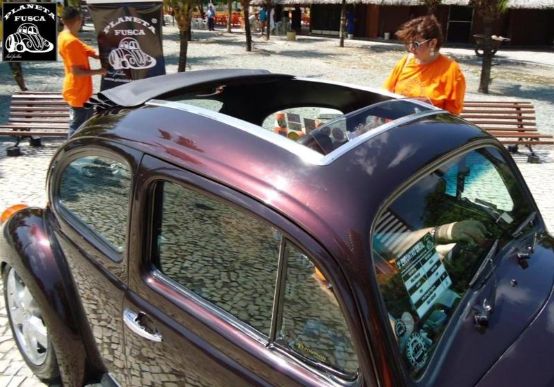 Aqui já na manhã de Sábado no encontro do Planeta Fusca