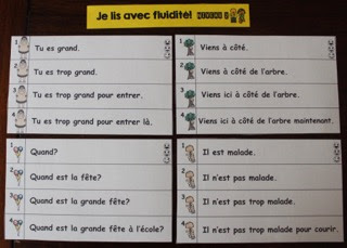 Yvette Rossignol French Resources: La fluidité en lecture!