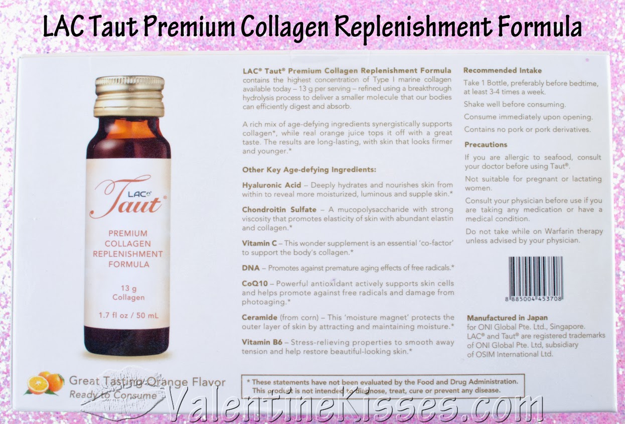 Valentine Kisses: LAC Taut Premium Collagen Replenishment Formula ...