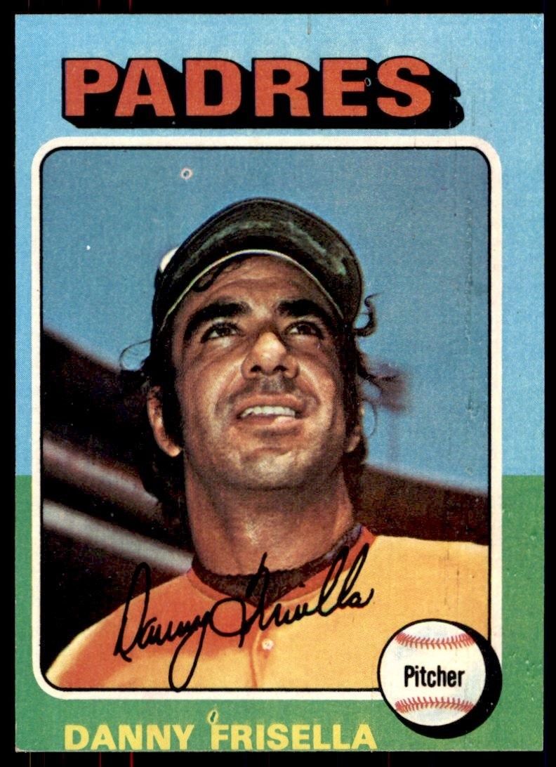 WHEN TOPPS HAD (BASE)BALLS!: AIRBRUSHING ON THE 1975 DANNY FRISELLA CARD