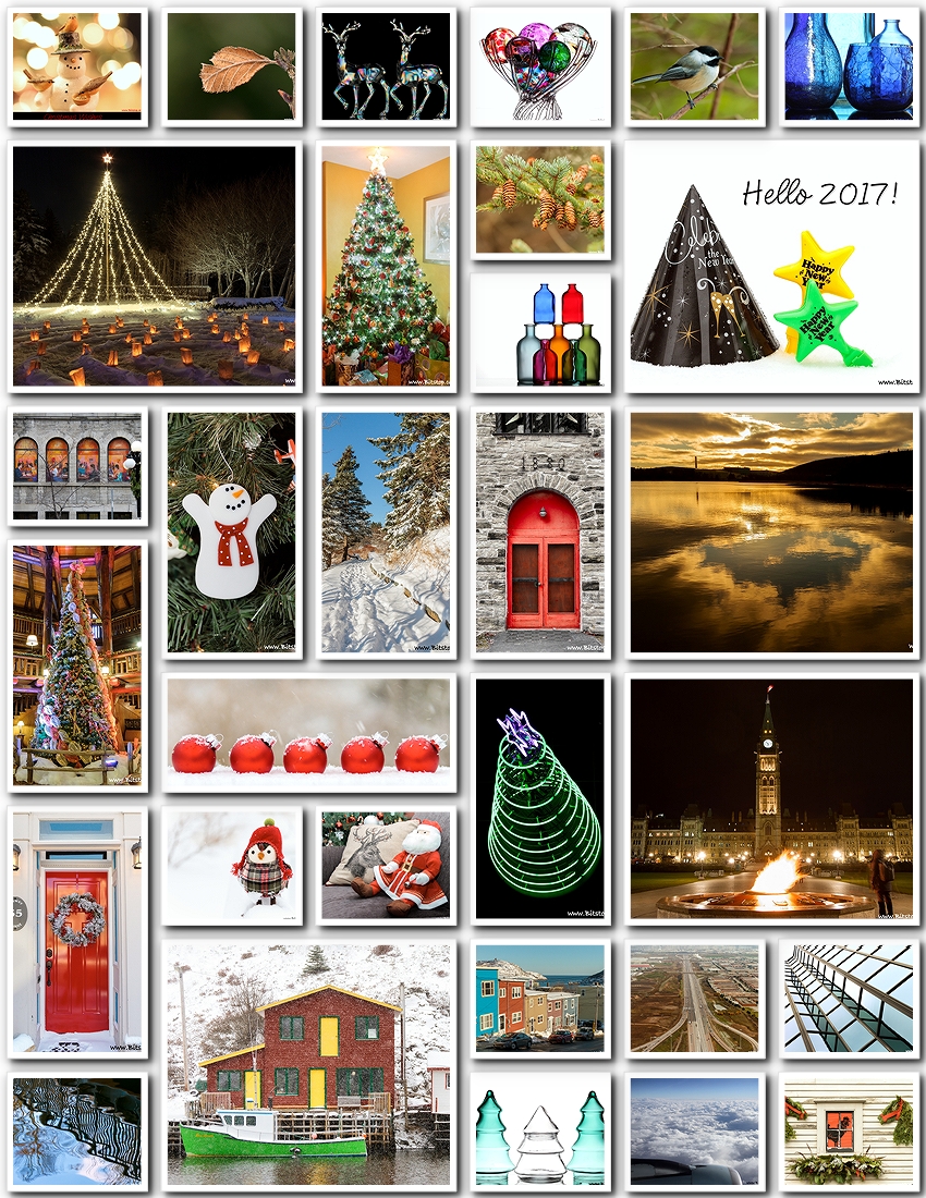Bitstop: December Collage