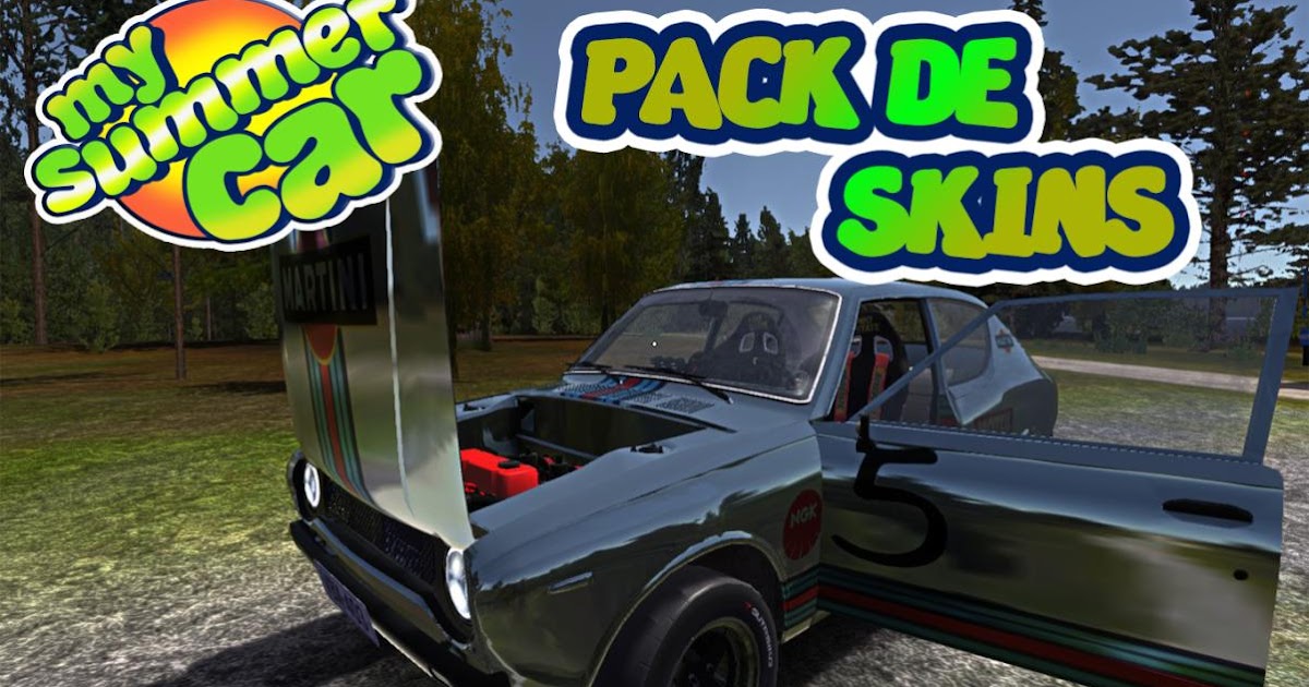 [Skin] Pack de Skins RonaldinhoDH | My Summer Car Brasil