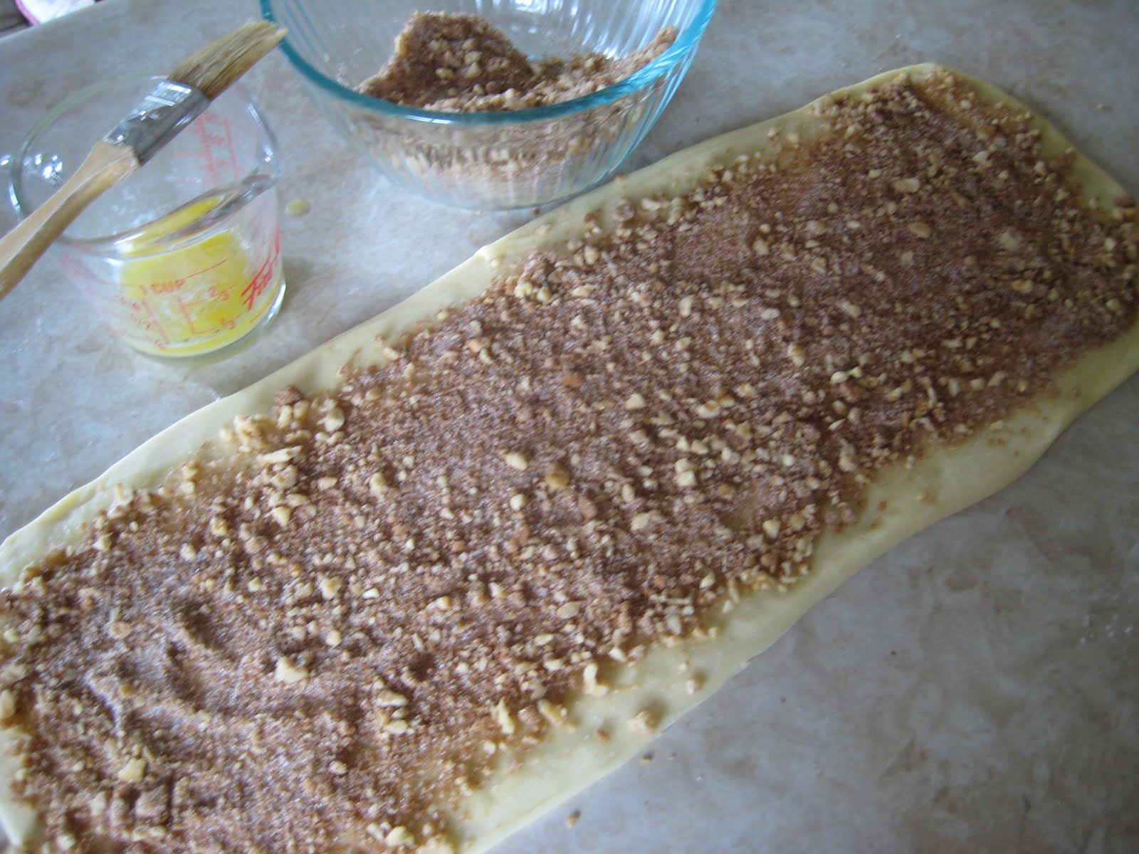 doughadear: Blooming Coffee Cake Ring