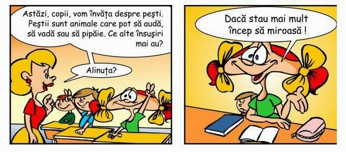 Alinuta la scoala / Bancuri cu Alinuta - RomaniaSeAmuza