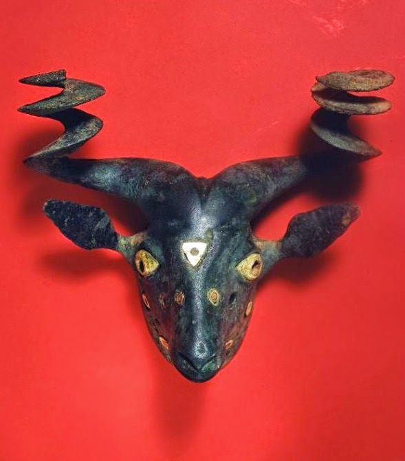 bensozia: Copper Goat from Sumer