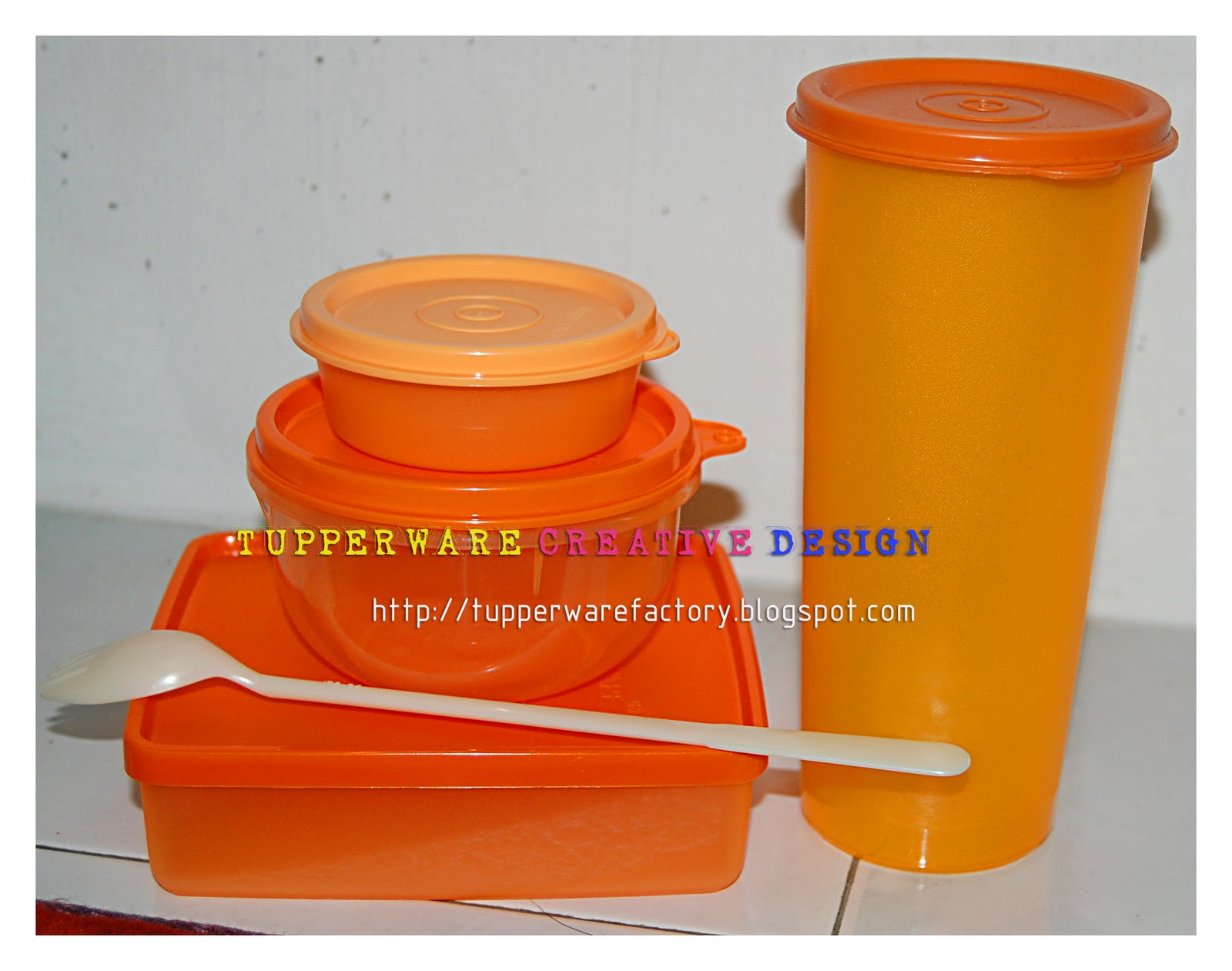 TUPPERWARE CREATIVE DESIGN: COLOURFUL TUPPERWARE BABY SETS