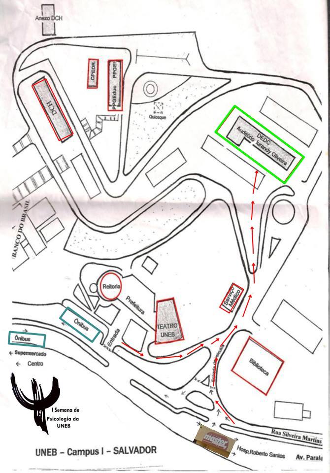 I Semana de Psicologia da UNEB: diálogos na multiplicidade: Como chegar ...