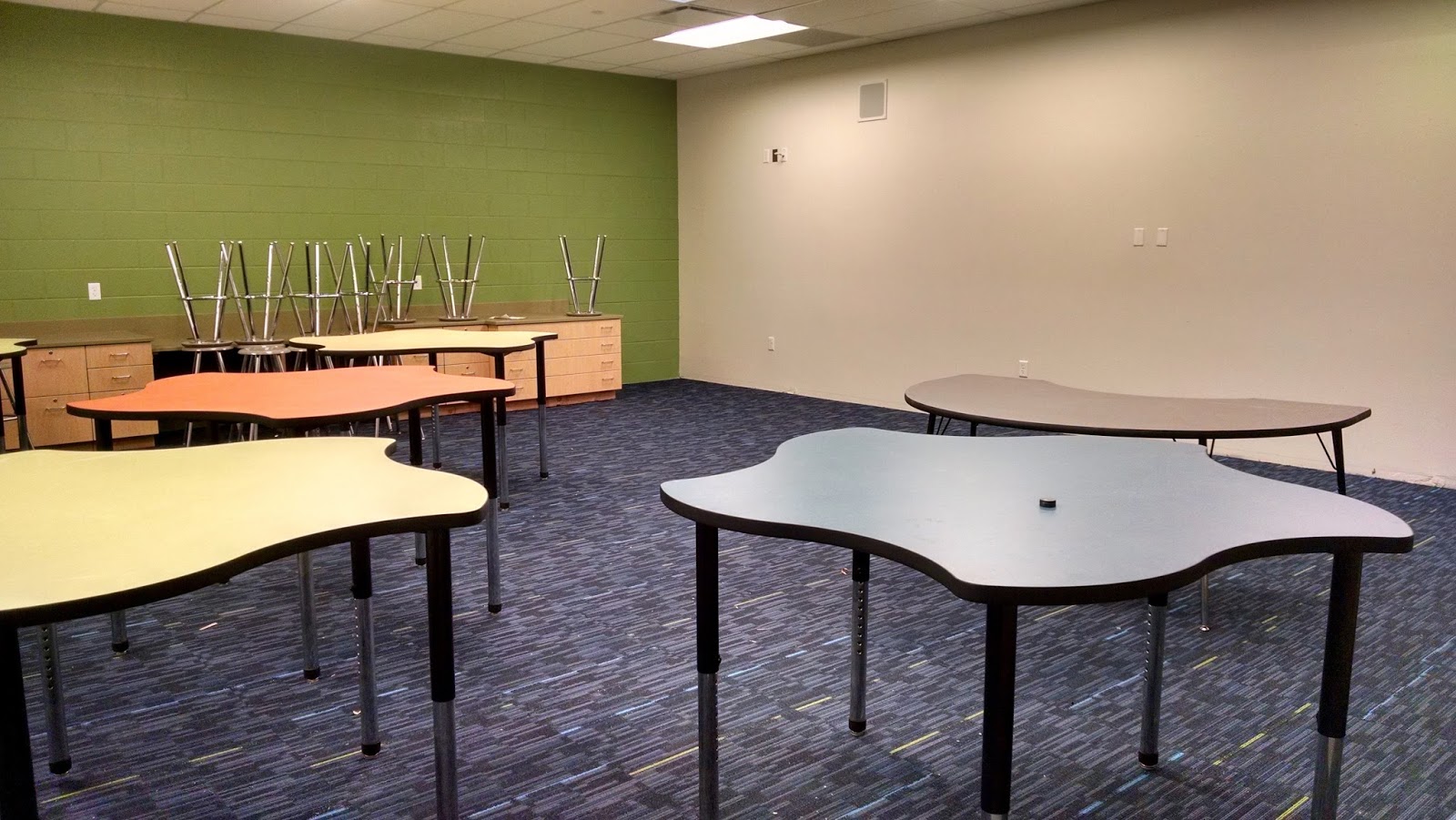 Room 125: How to set up a classroom in six days: Day 1