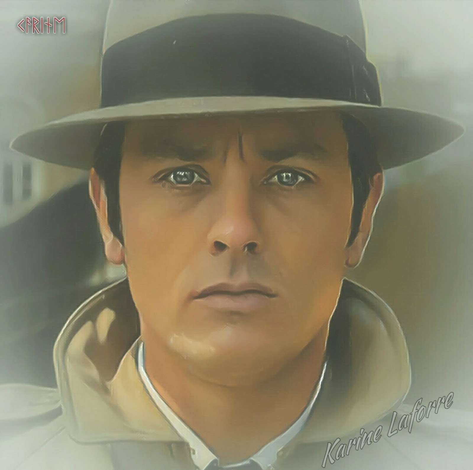 The Fairy of Karie: Alain Delon in the movie : " The Samurai