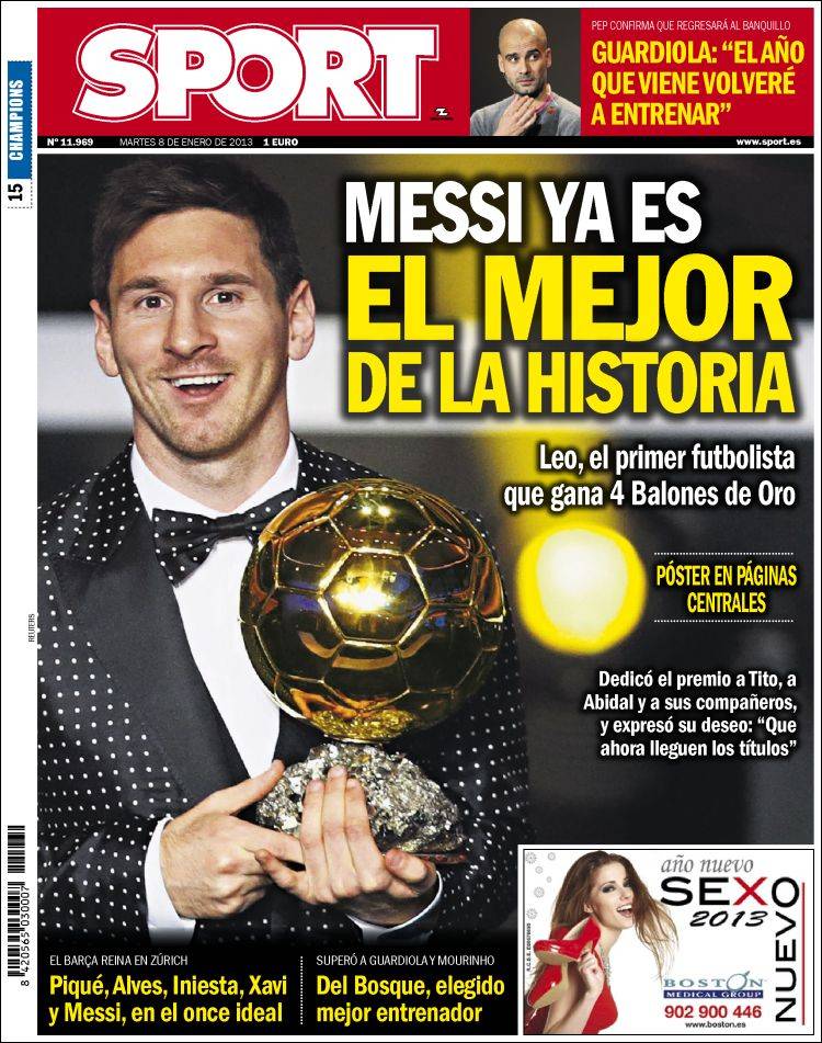 La buena prensa: Messi: el mejor 10 del mundo