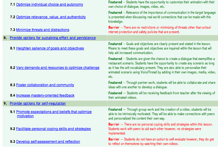 UDL Educator Checklist: UDL Educator Checklist