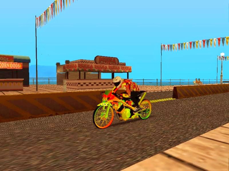 MOD GTA SA [DRAG BIKE] BAIHAQI™: Satria F 150 Nano-Nano