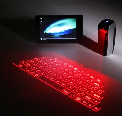 Awesome Wireless Virtual Qwerty Keyboard | 100knot