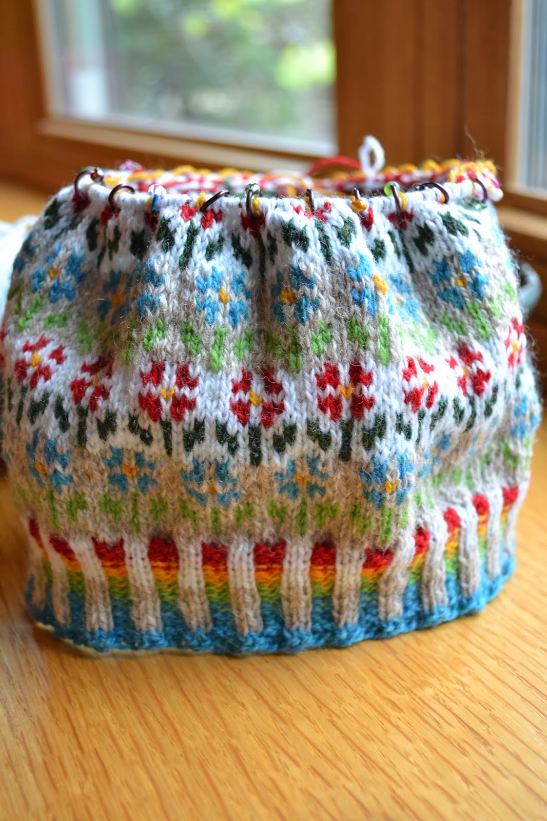 Susan B. Anderson: Knitting on Fire