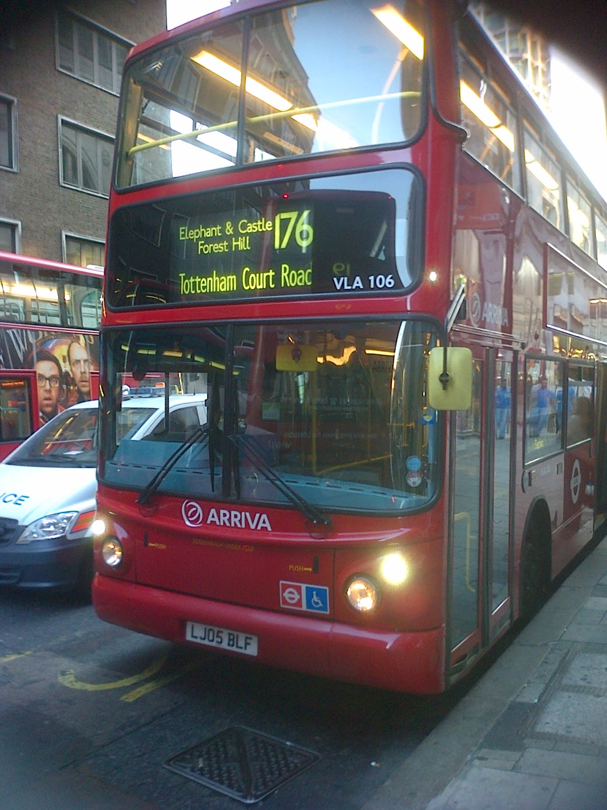 London Buses On The Go: Random Observations