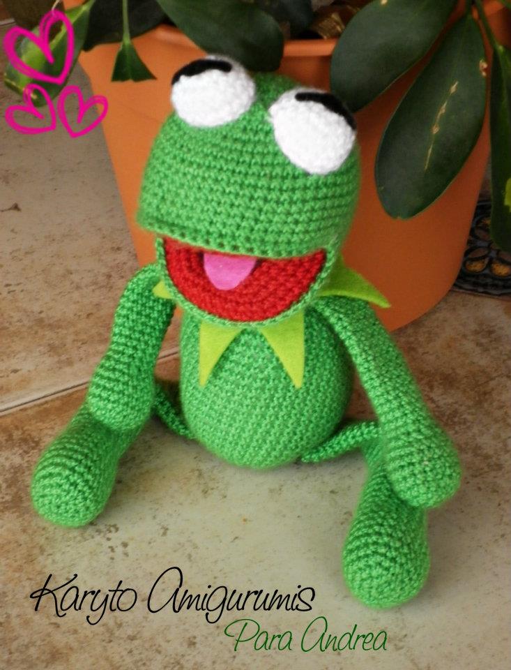 Karyto Tienda Amigurumis: Miss Piggy y Rana Rene Amigurumi