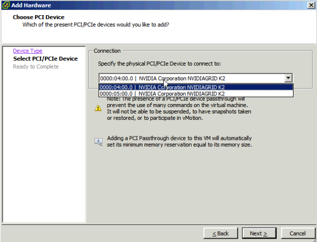 Working for better server: 如何在VMware開啟GPU passthrough給VM用