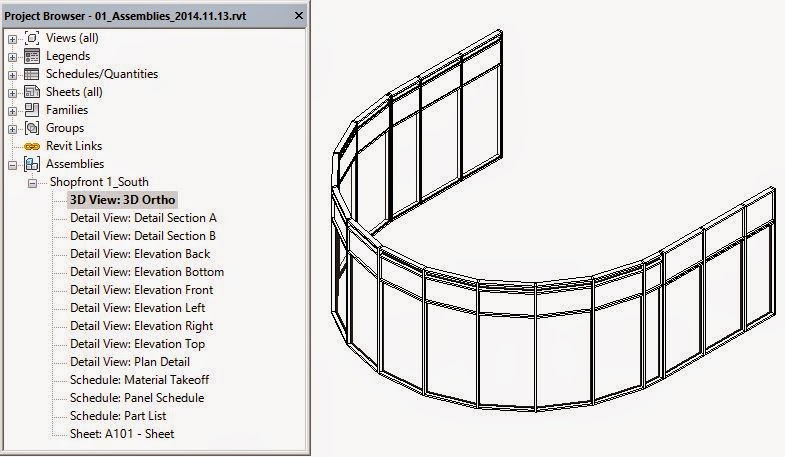 Revit Recess: Assemblies