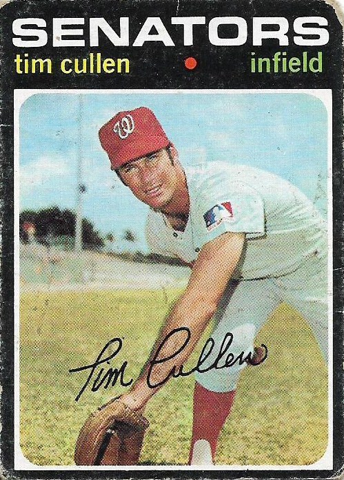 Topps 1971: no. 566 - tim cullen