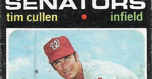 Topps 1971: no. 566 - tim cullen