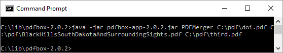 Apache PDFBox Command-Line Tools: No Java Coding Required Apache PDFBox Command-Line Tools: No Java Coding Required