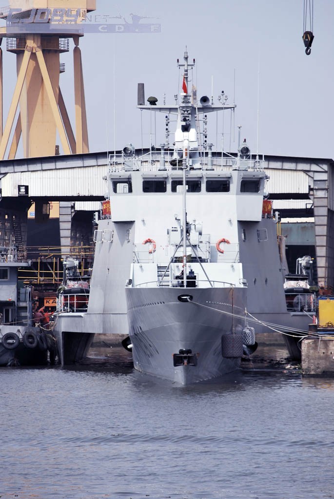 China Build Missile Boat Based on Trimaran Combat Test Ship For ...