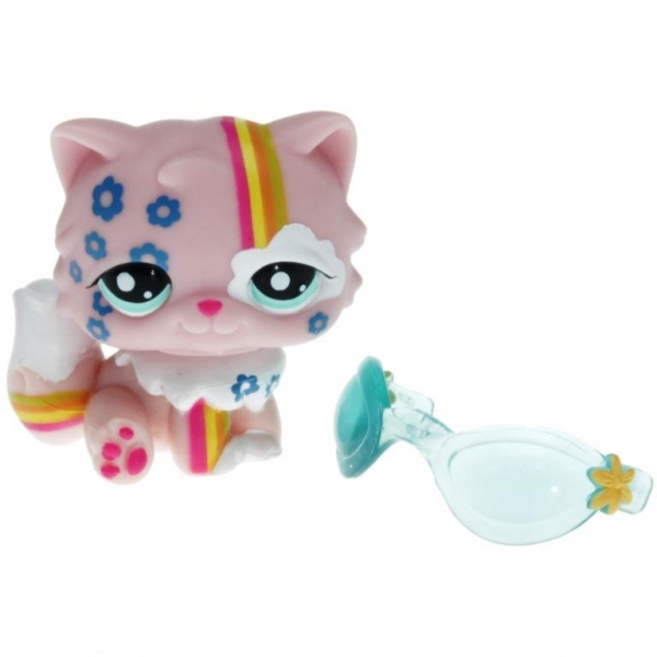 Littlest Pet Shop Postcard Pets Persian (#1436) Pet | LPS Merch